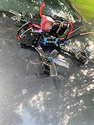 Amazon.com: YoungRC 4inch FPV drone frame kit RC Mini Ran'4 Carbon Fiber Frame Kit 185mm with ...