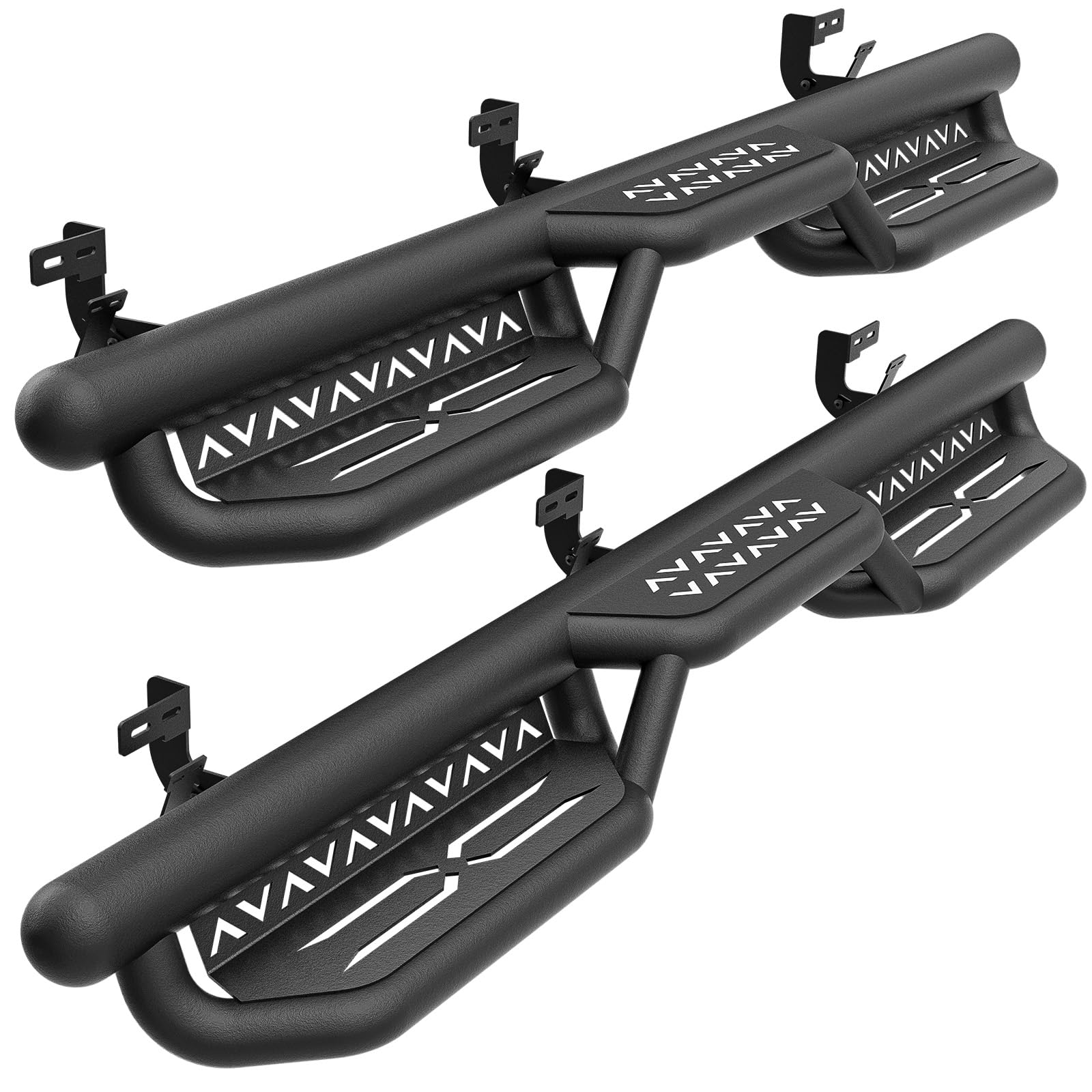 Snapklik.com : YZONA Crew Cab Running Boards Compatible For 2009-2018 ...