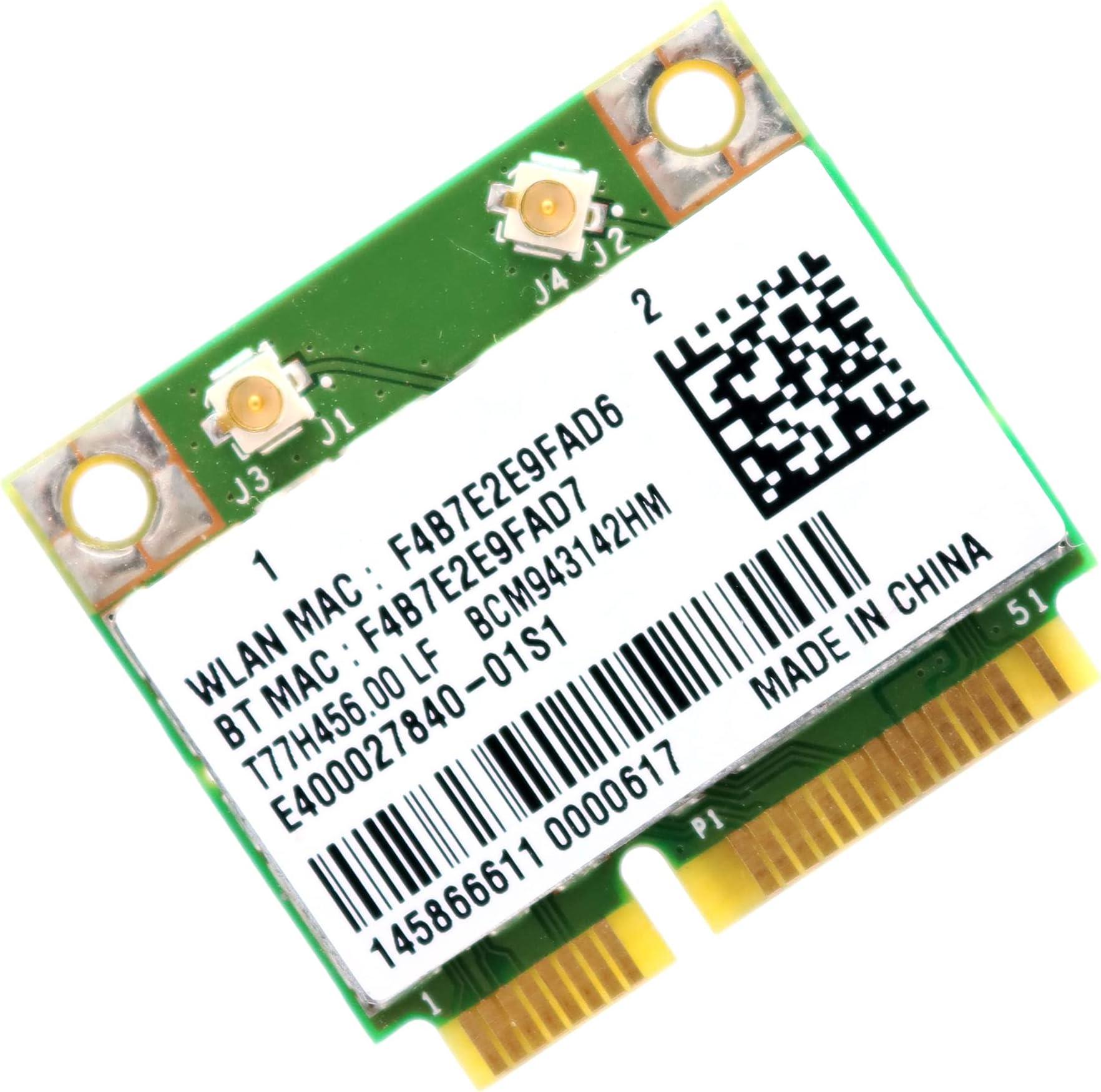 Amazon.com: Card Network AR5B22, Dual Band Wirless Mini PCI-E 802.11N ...