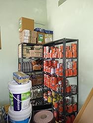 IRONIC Slotted Channel Rack | Grocery Rack | Multipurpose Adjustable ...