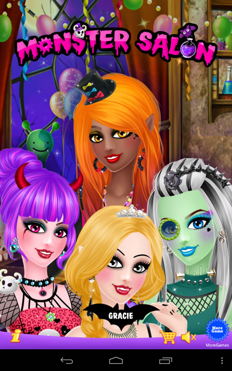 Monster Salon (Kindle Tablet Edition) - App on the Amazon Appstore