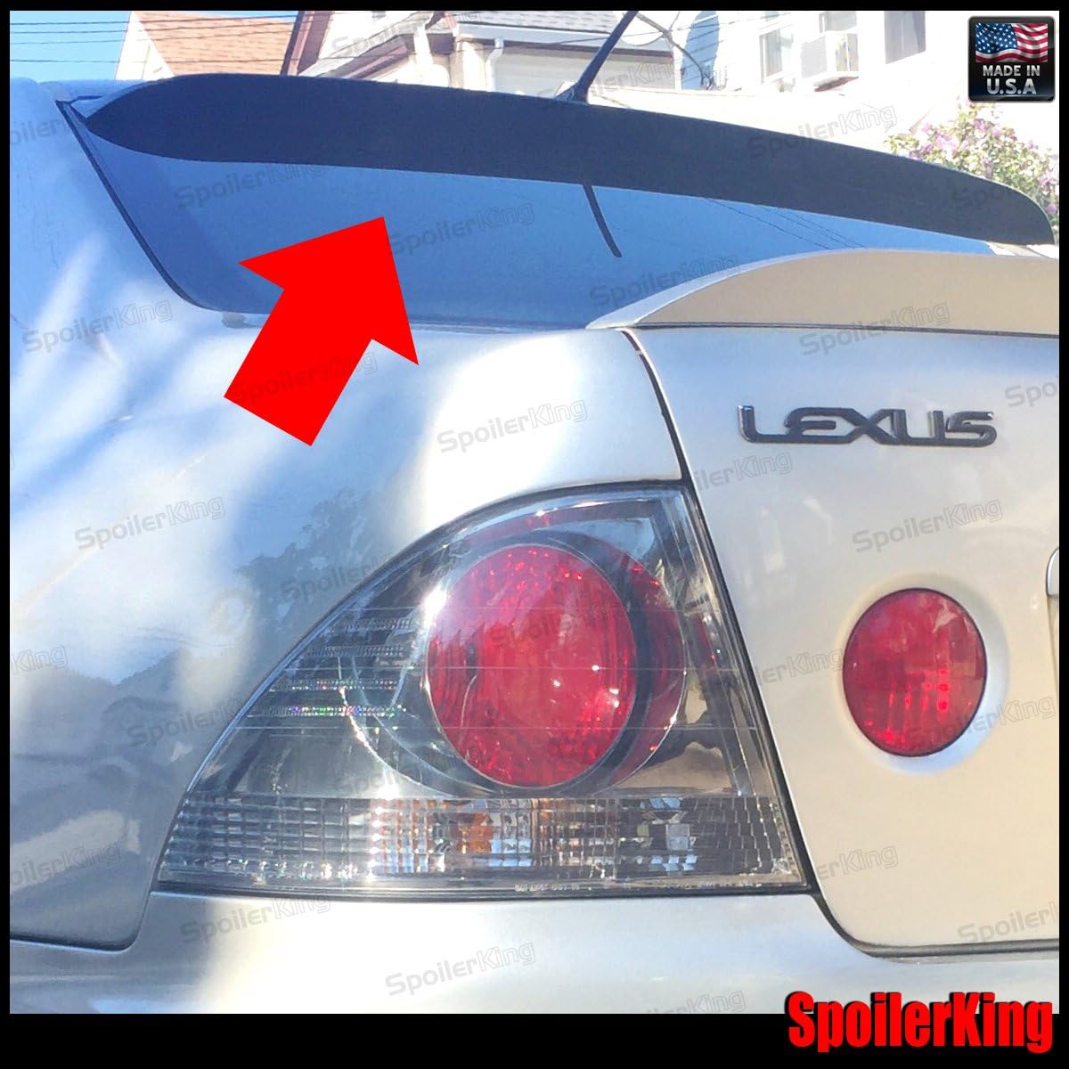 Compatible with Lexus LS430 2001-2006 Spoiler King Roof Spoiler XL XF30 ...
