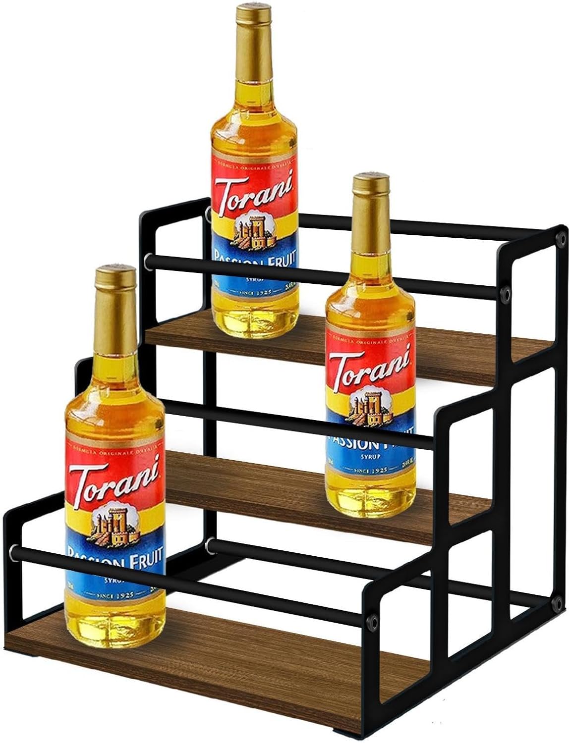 Amazon.com: LAGIZOEC Coffee Syrup Organizer, Syrup Bottle Holder Stand ...