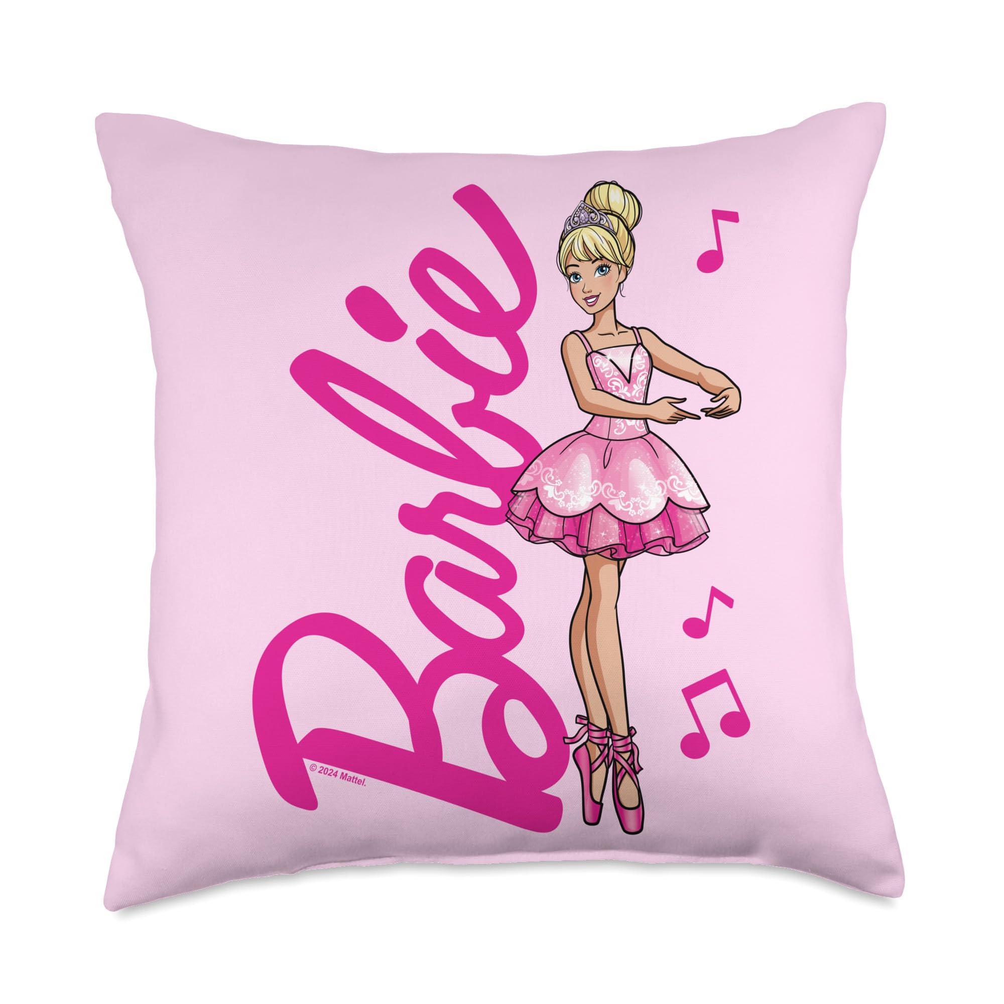 Amazon.com: Barbie - Ballerina Barbie Throw Pillow : Home & Kitchen