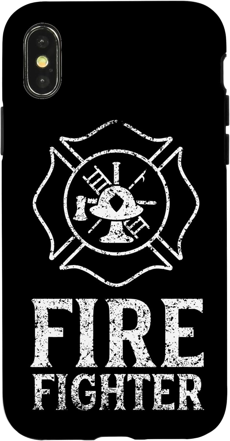 Amazon.com: iPhone X/XS Firefighter Fire Fighter Fireman Firefighting ...
