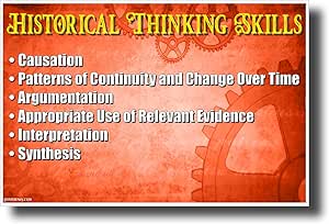 Amazon.com: Historical Thinking Skills - NEW Classroom Social Studies ...