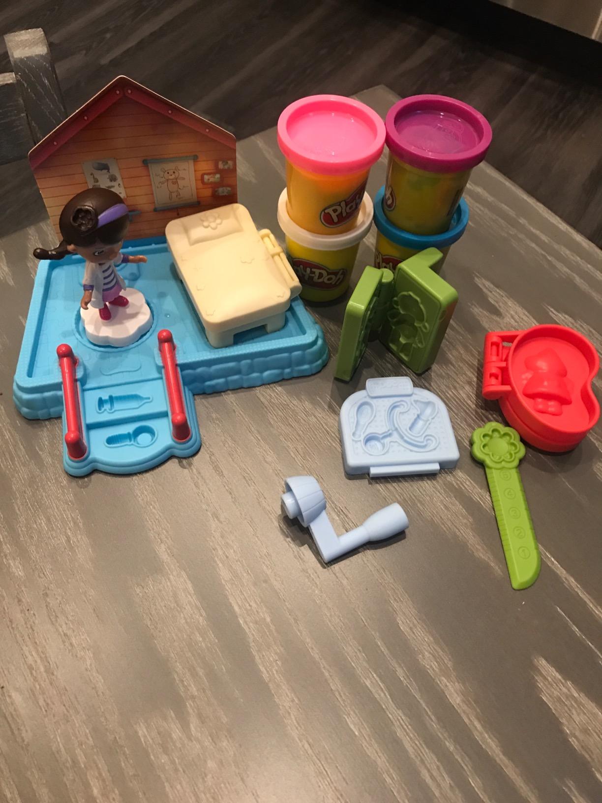 Amazon.com: Play-Doh Docs Clinic Dough Play Set : Toys & Games