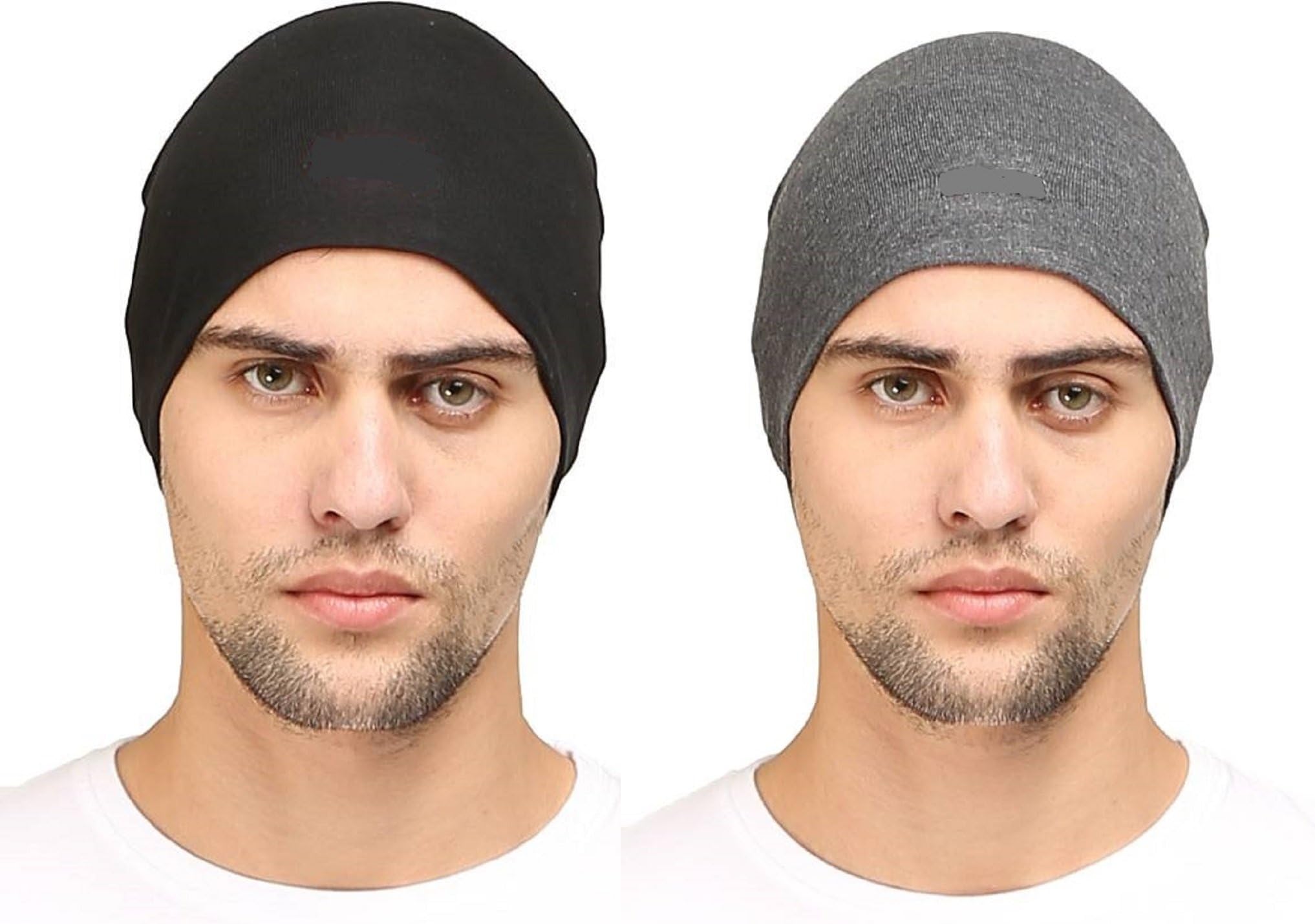 HUNTSMANS ERA Cotton Poly Blend Skull Cap for Men and Women/Helmet Cap ...