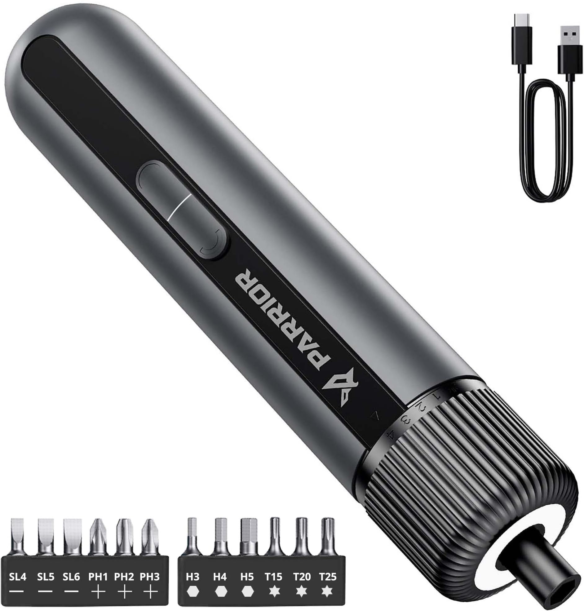 Amazon.com: Electric Screwdriver Kit, HARDELL 4V Cordless Screwdriver ...