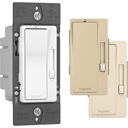 Legrand - Pass & Seymour radiant Dimmer Switch, Incandescent Universal ...