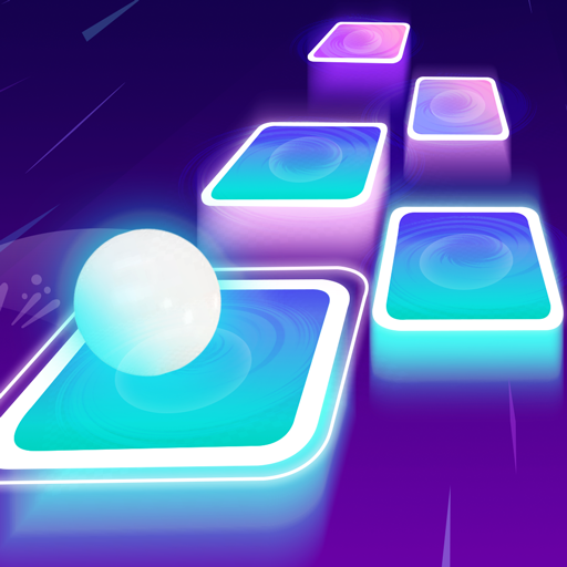 Magic Rush Tiles Hop 3D Challenge Master: Jump Bouncy Ball Music Game ...