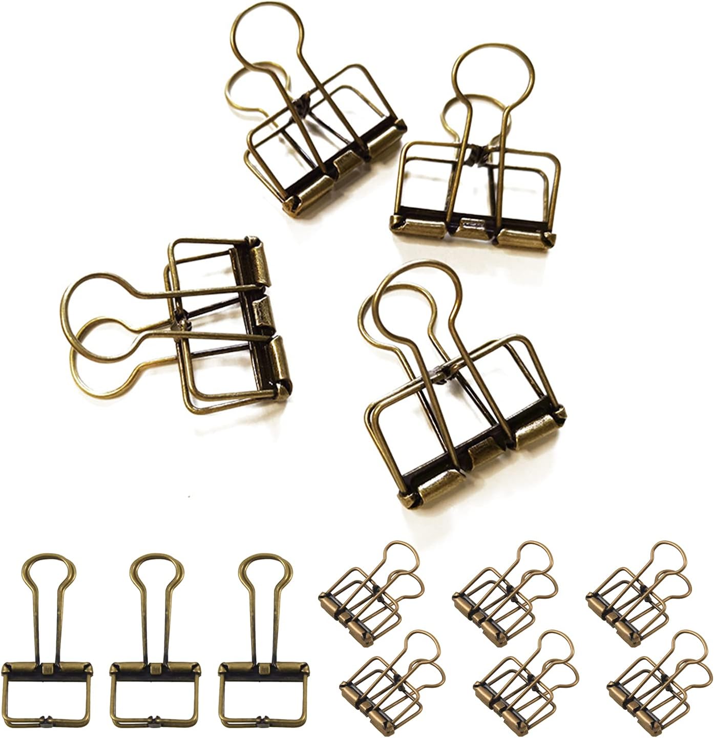 Kikkerland Wire Clips, Copper, Set of 6 (OR73-CO) : Amazon.co.uk ...