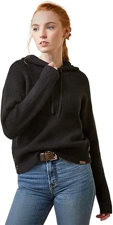 ARIAT Women's Los Altos Sweater - Black, Small at Amazon Women’s ...