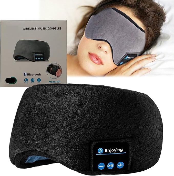 Amazon.com: Sure Sleep Mask, Sleep Mask with Bluetooth Headphones ...