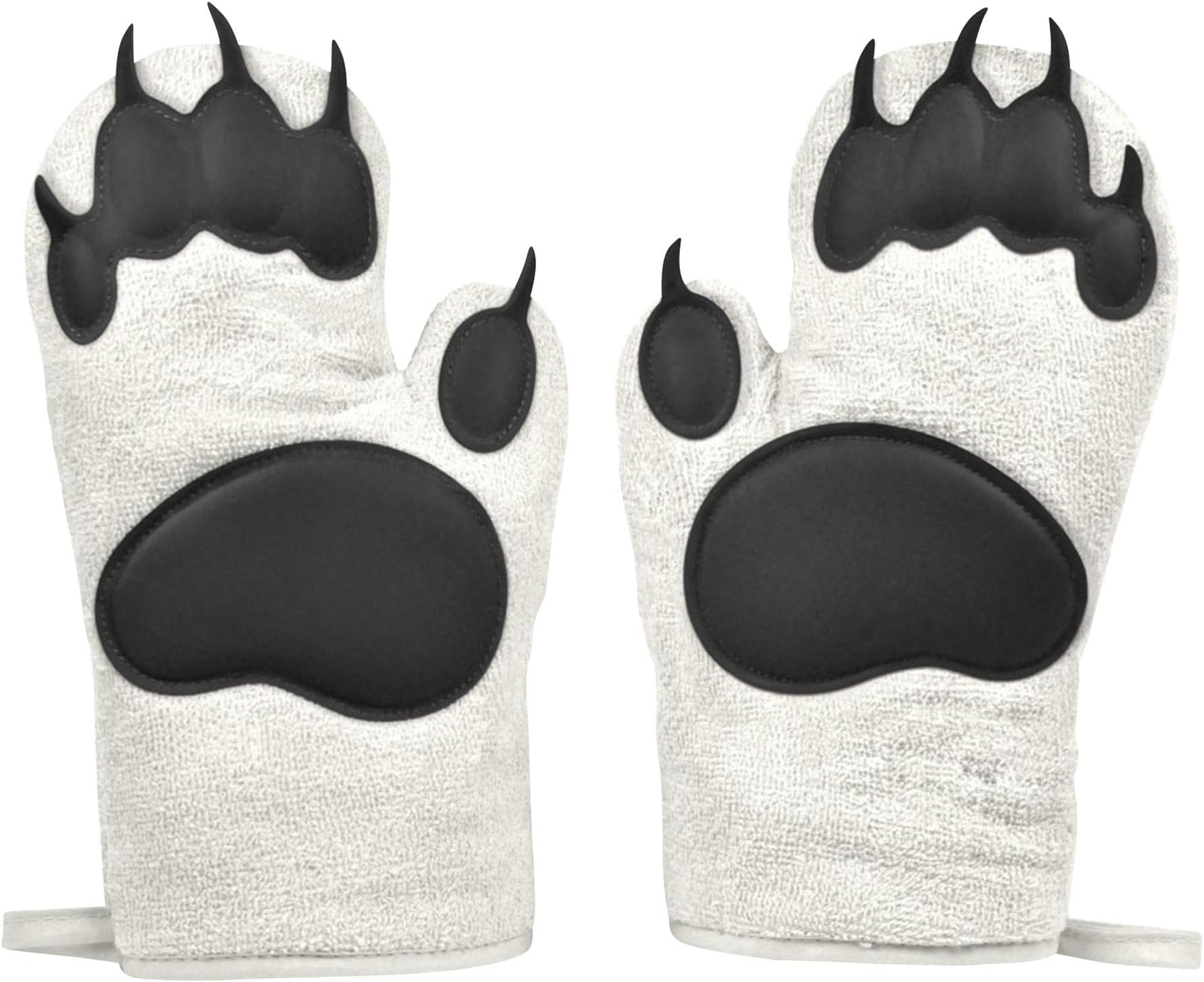 Amazon.com: Genuine Fred Fred & Friends POLAR BEAR HANDS Oven Mitts ...