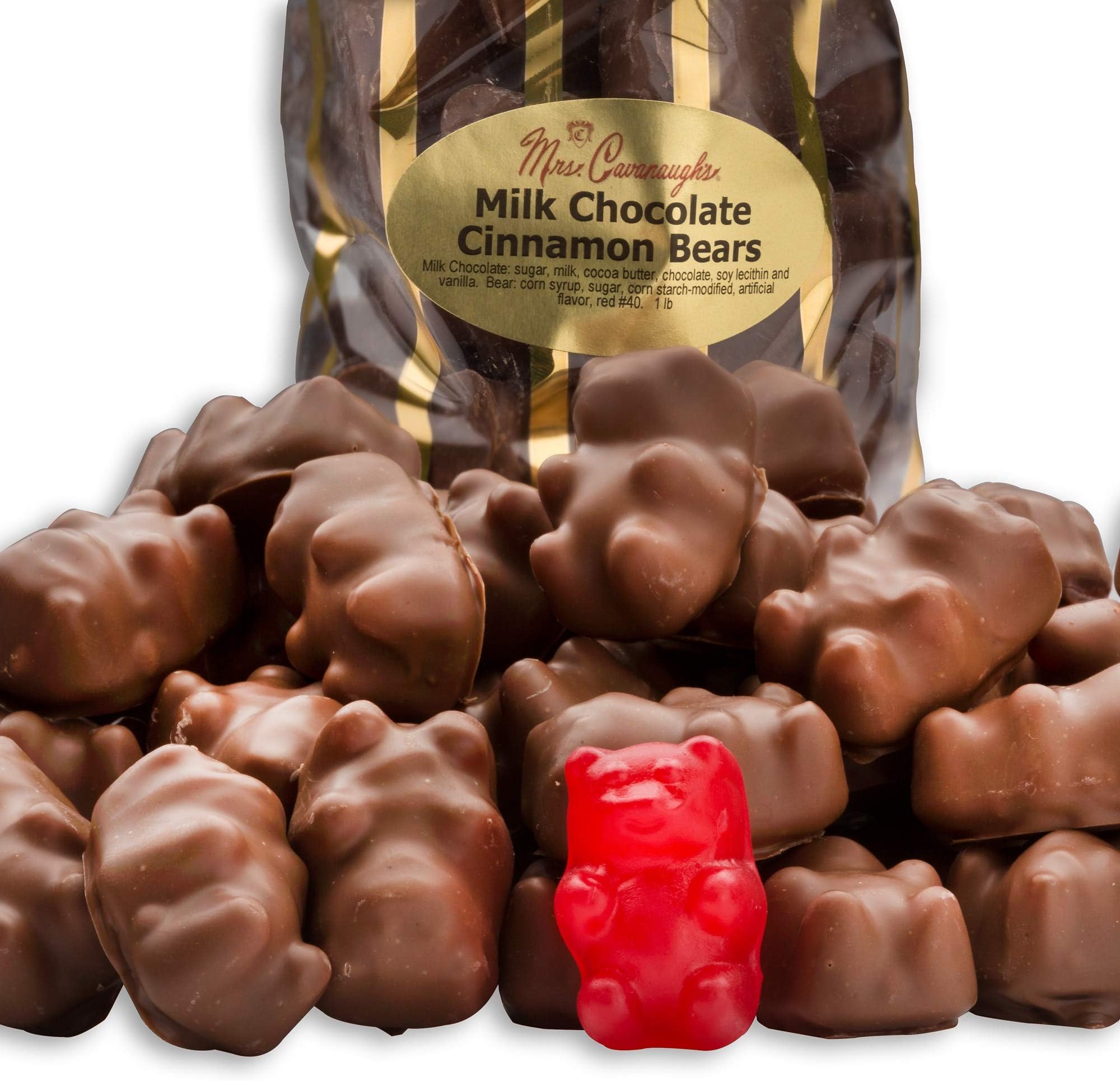 Amazon.com : Sweets Real Chocolate Covered Cinnamon Bears (42 oz Bag ...