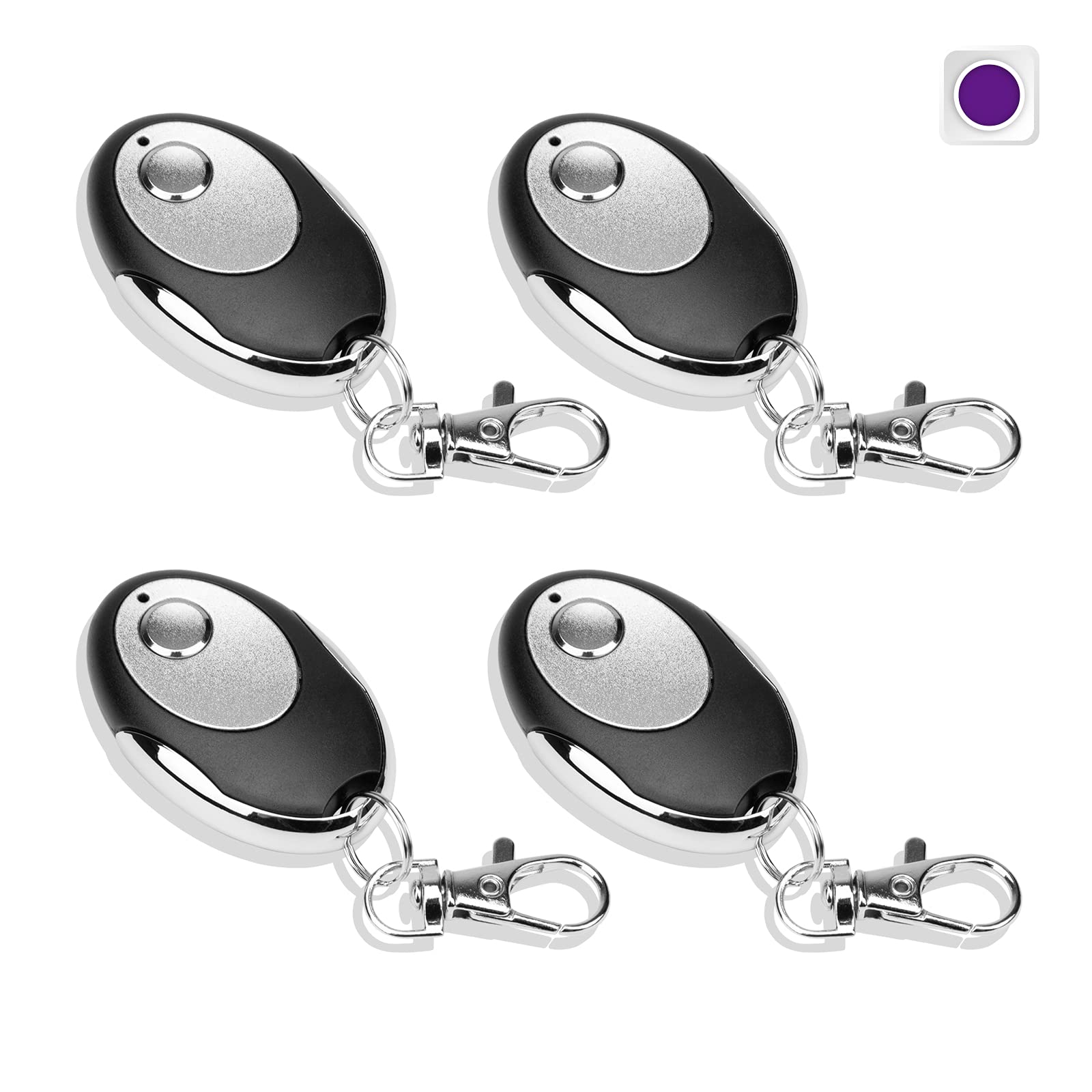 Amazon.com: LAWOHO 315MHz Purple Learn Button Garage Door Remote ...