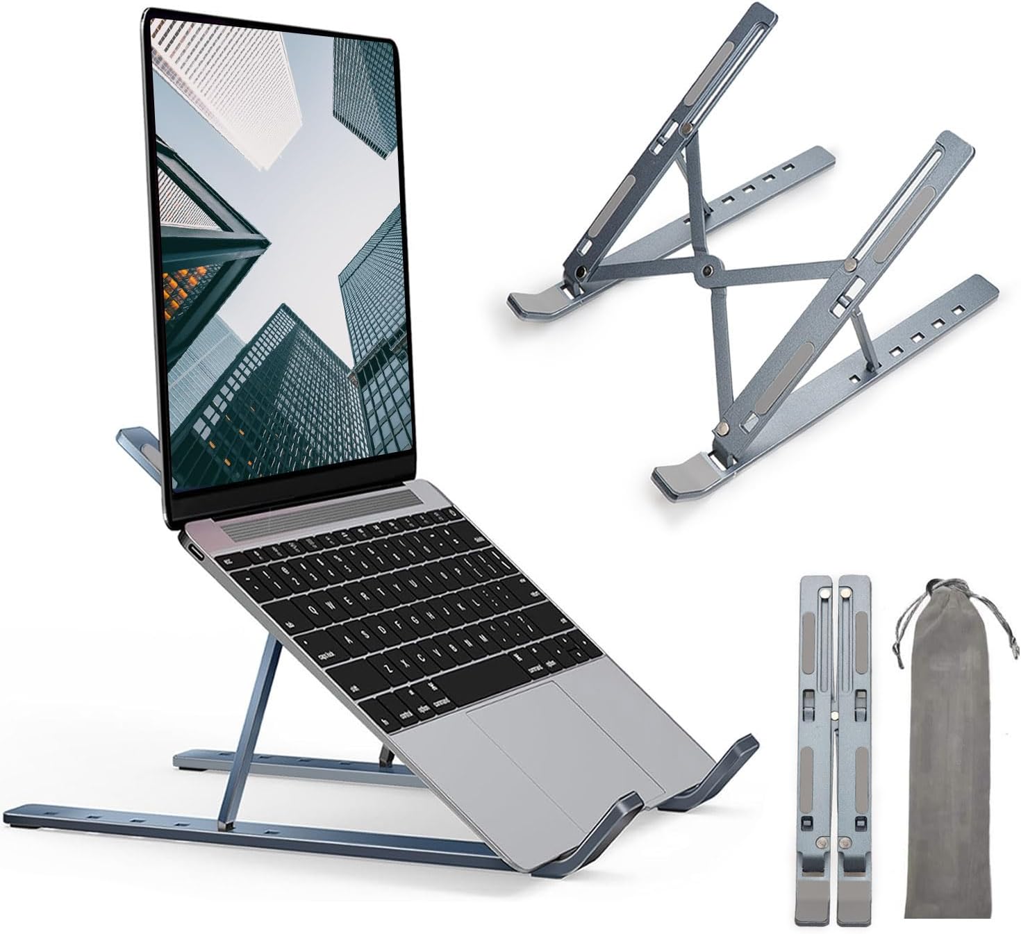 CARYWON Soporte de Laptop, Base para Laptop Aluminio, Soporte para ...