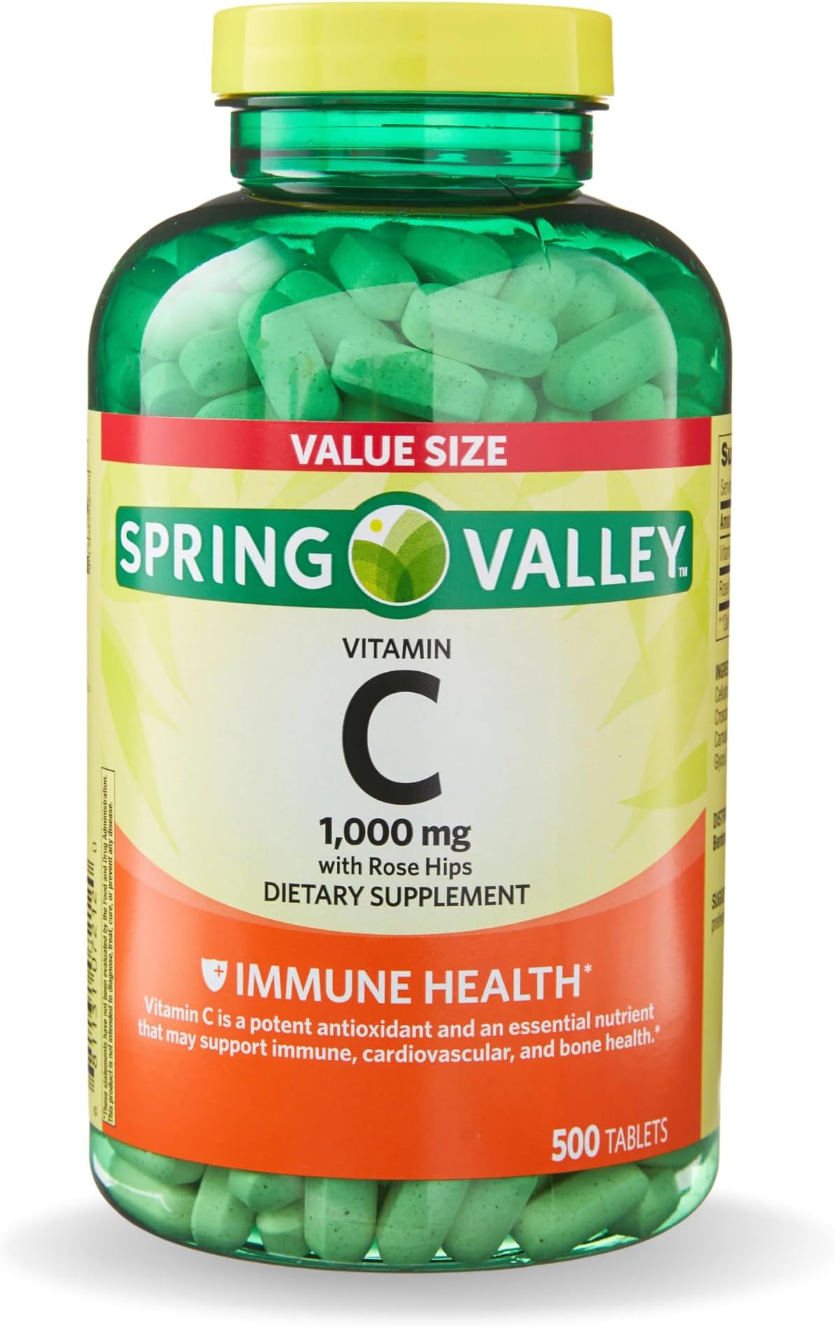 Amazon.com: Spring Valley - Vitamin C 1000 mg with Rose Hips, 250 ...
