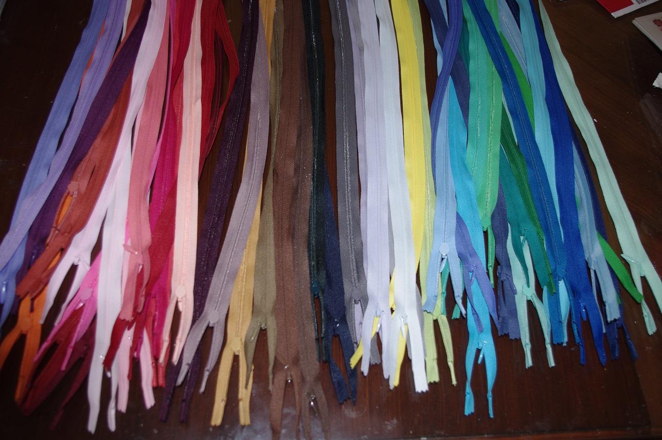 Amazon.com: Unique Invisible Zipper Assortment of Colors YKK Conceal ...