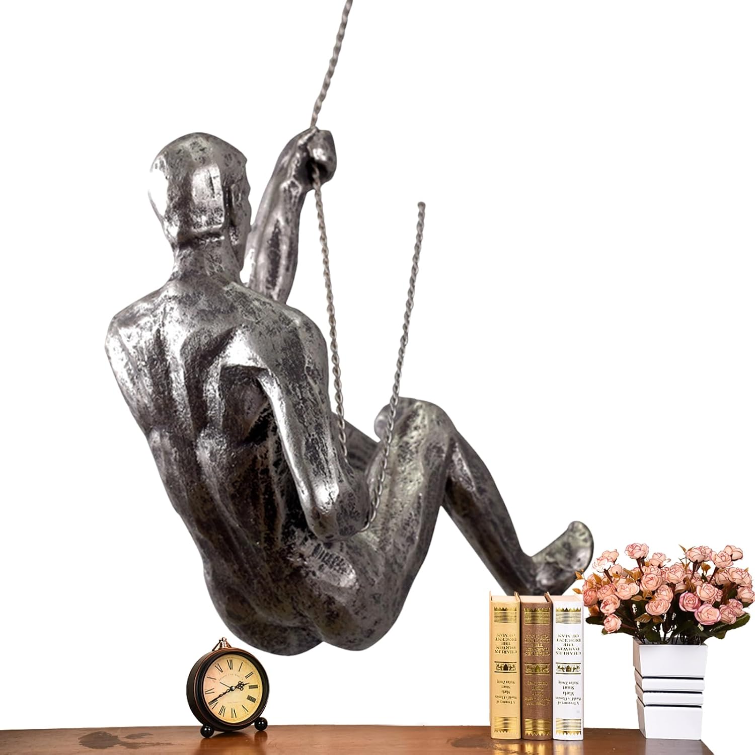 Amazon.com: Shakven Resin Made Climbing Men Man Wall Art Home Decor ...