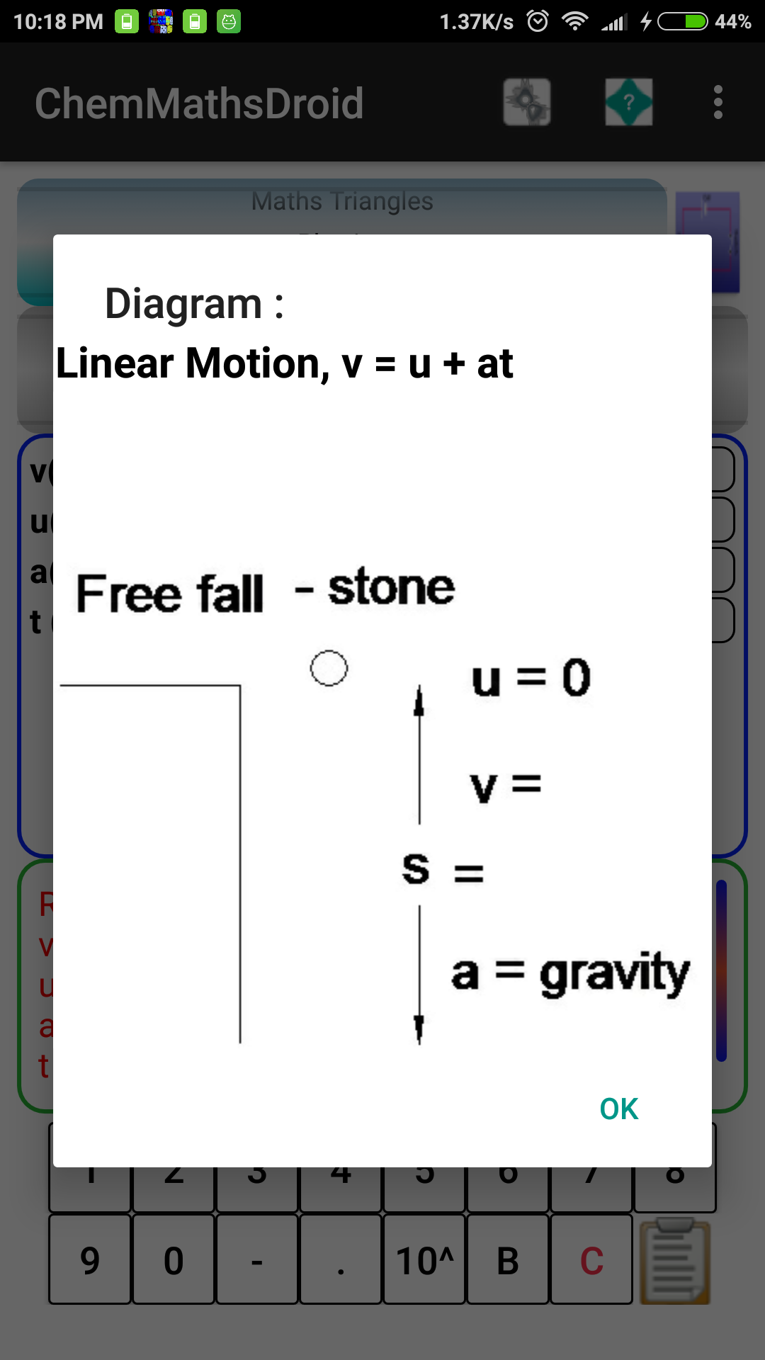 Chemical/Engineering Tools - ChemMathsDroid - App on Amazon Appstore