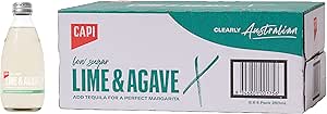 CAPI Sparkling Lime & Agave X, 6 x 4 Pack 250mL (24 bottles total) : Amazon.com.au: Pantry Food ...