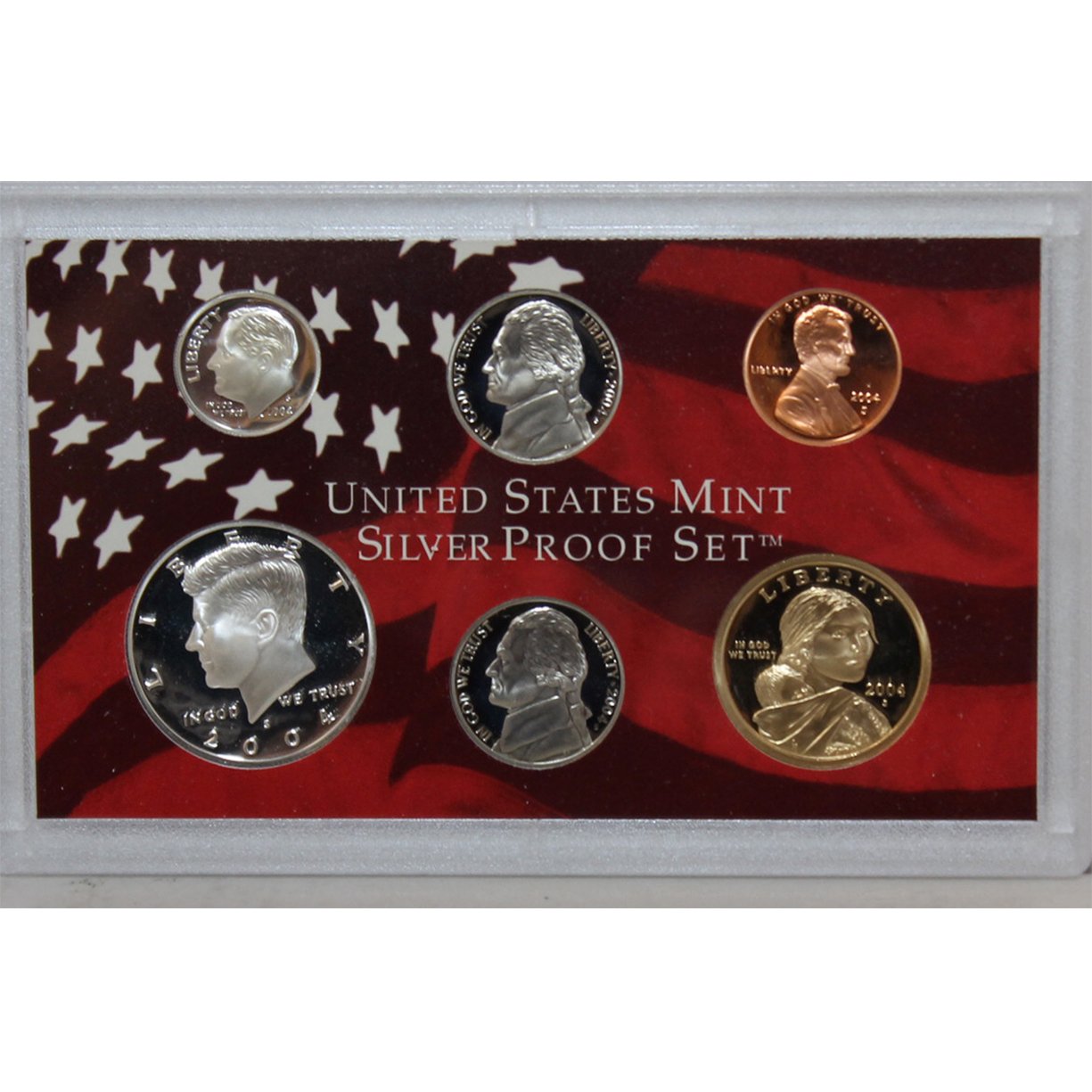 2004 S US Mint Silver Partial Proof Set Gem Deep Cameo at Amazon's ...