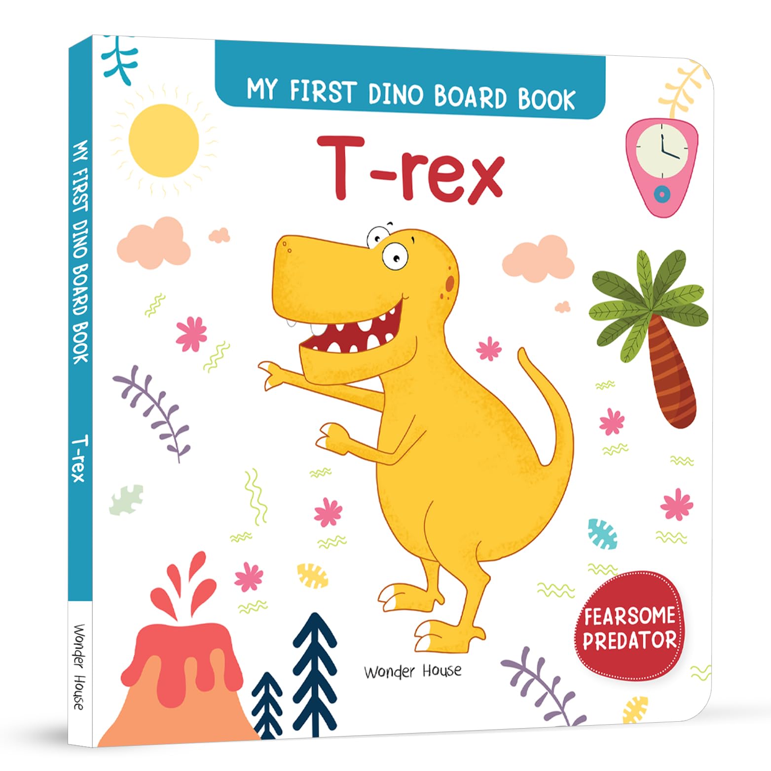 T-Rex: My First Dino Board Book|Age Group: 3+|Illustrated Dino Picture ...