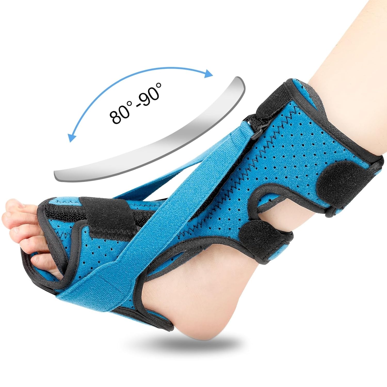 Amazon.com: HLOES Plantar Fasciitis Night Splint, Adjustable Plantar ...