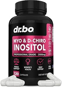 Amazon.com: Myo-Inositol & D-Chiro Inositol Supplement Capsules - 40:1 ...