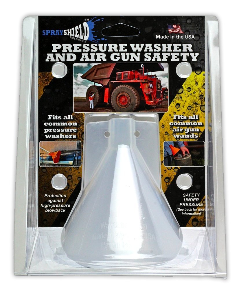 Sprayshield CP2 Protective Shield for Pressure Washers and Air Wands ...