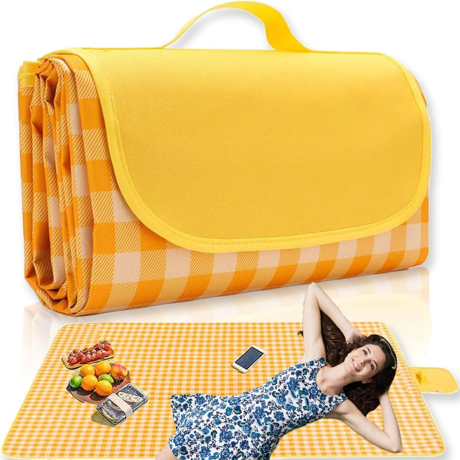 Amazon.com: Outdoor Picnic Blanket,Extra Large Picnic Blanket Beach ...