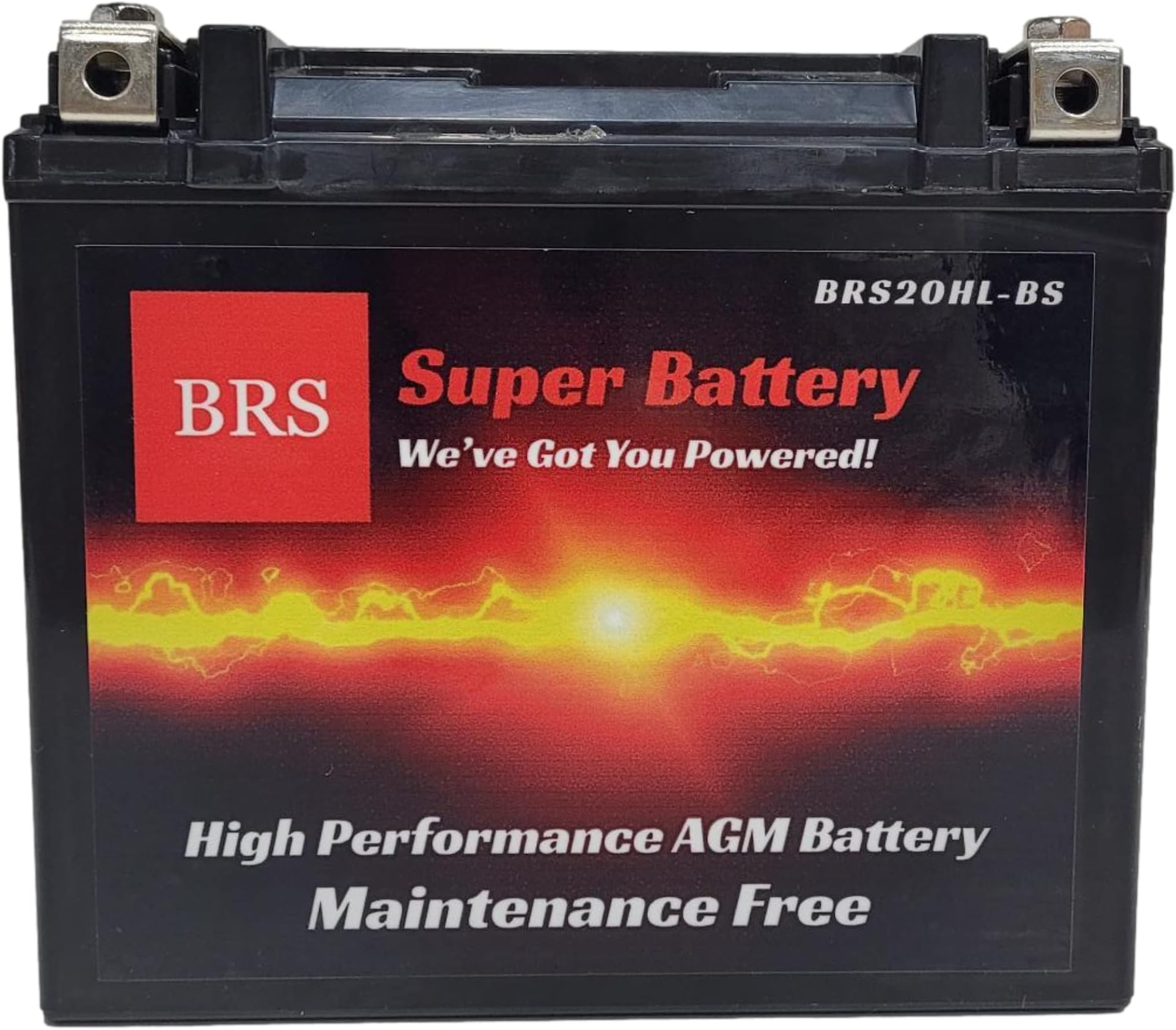 BRS20HL-BS High Performance AGM Battery 2 Year Warranty 12V, 20AH, 310 ...