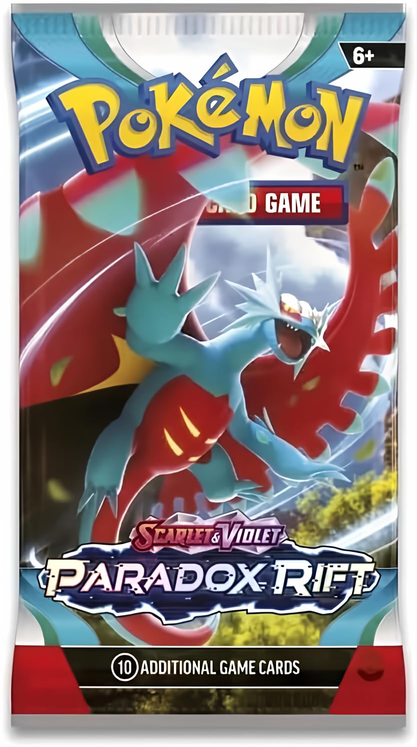 Paradox Rift - Pokemon Single Sealed Booster Pack - Sealed - 10 Cards ...