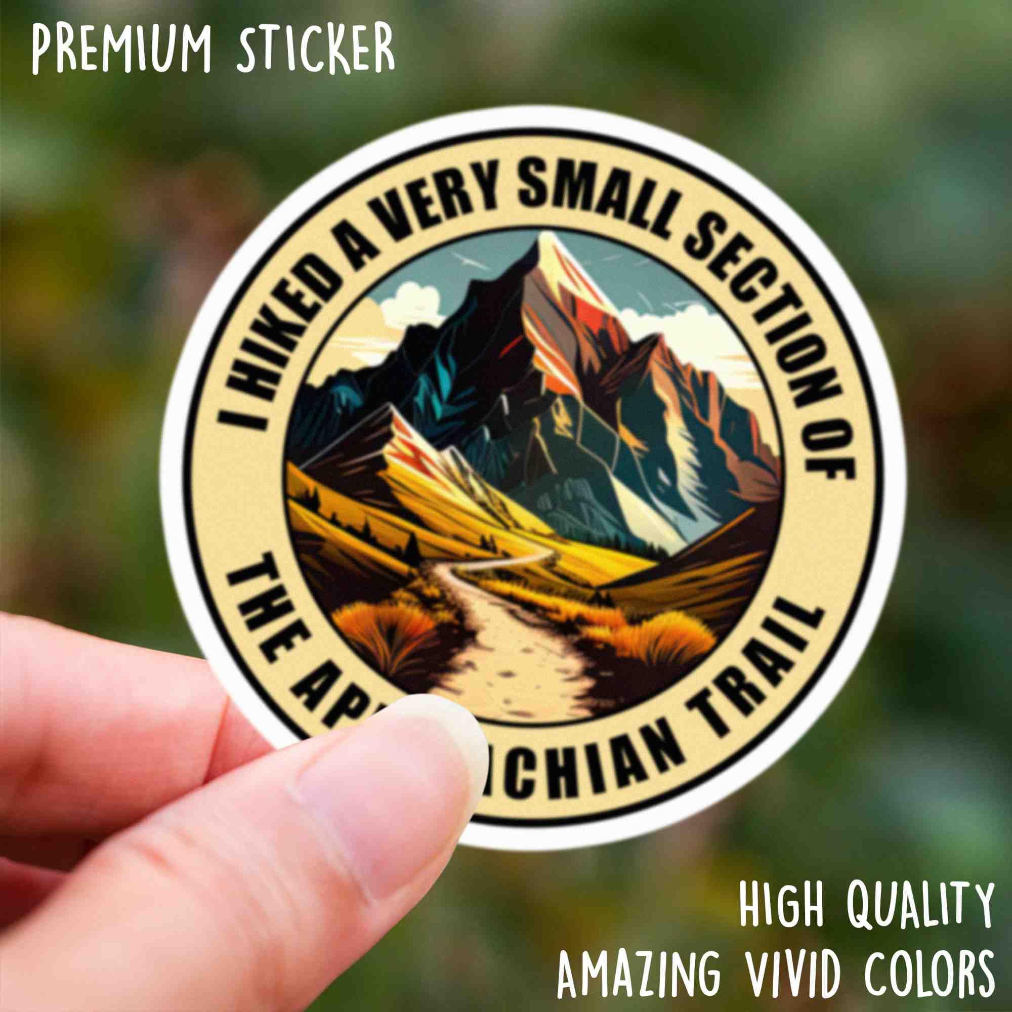 Funny Hike Stickers