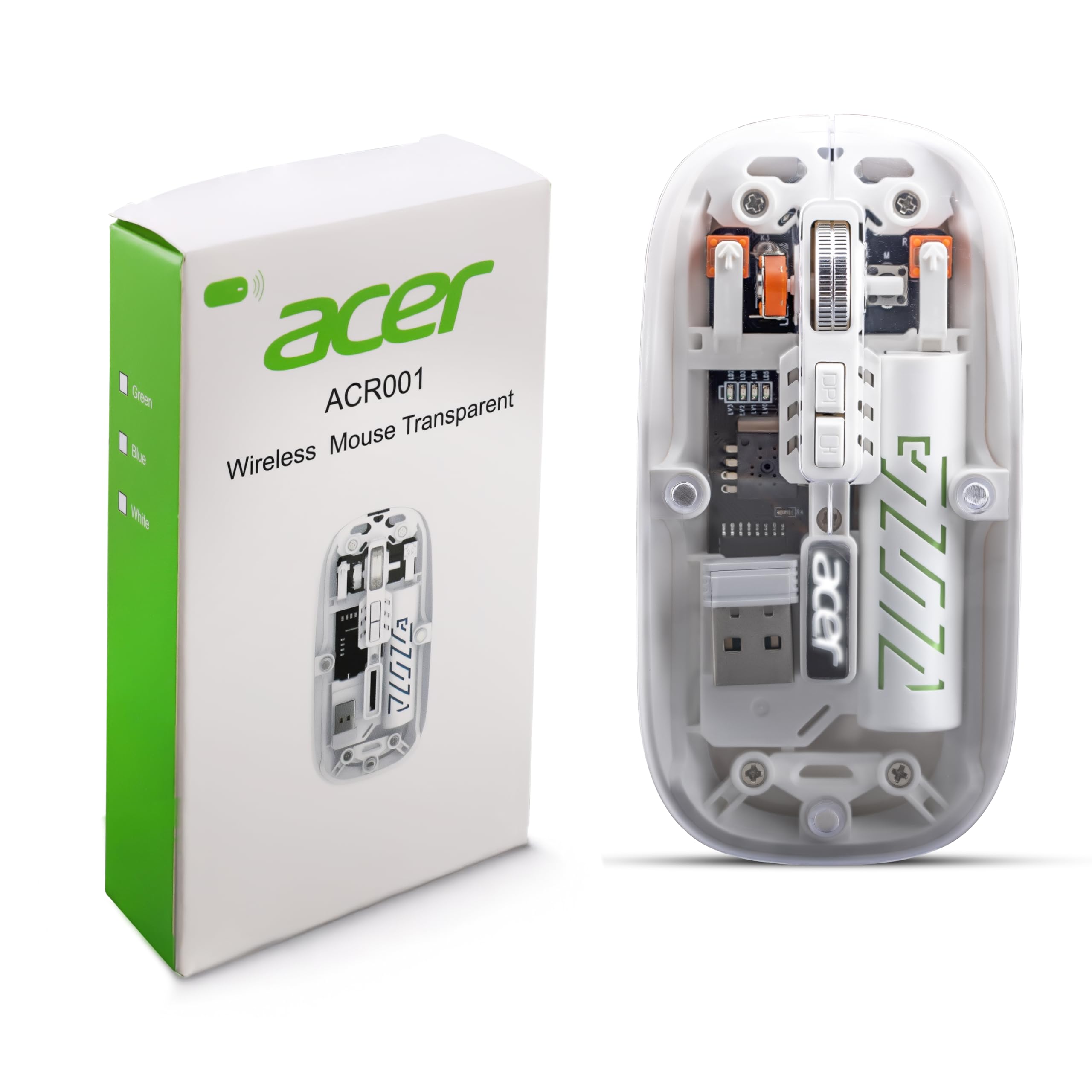 Amazon.in: Buy Acer Clearview Transparent Wireless & Bluetooth ...