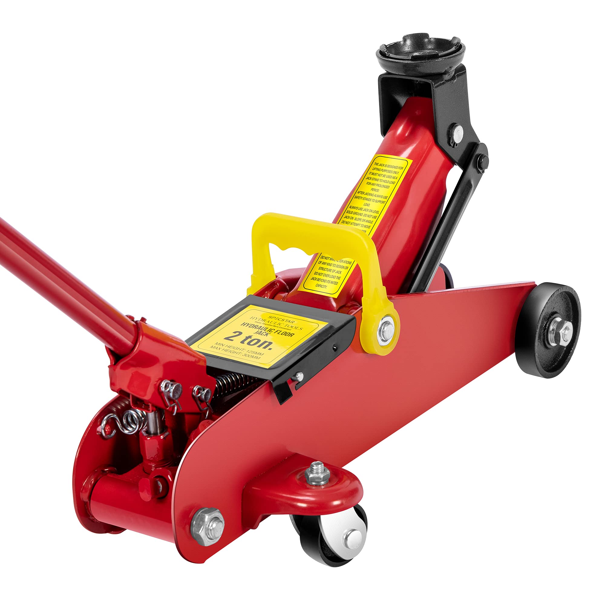 Buy SPECSTAR 2 Tons Hydraulic Trolley Car Lift Jack Low Profile Floor