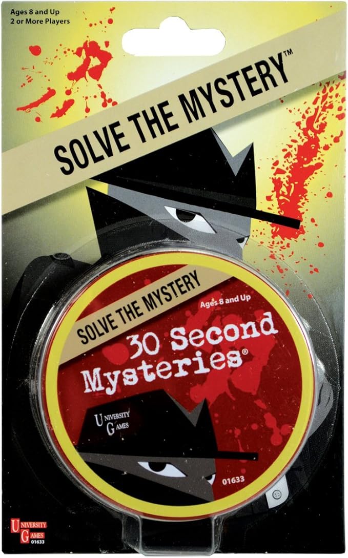 Amazon.com: University Games Mystery, Mind and Logic - 30 Second ...