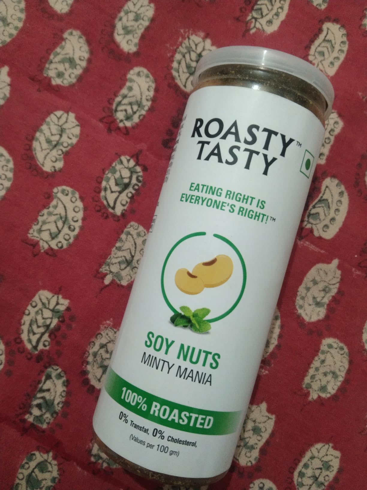 Minty Mania Flavor | Roasty Tasty Roasted SOY Nuts Snacks | High ...