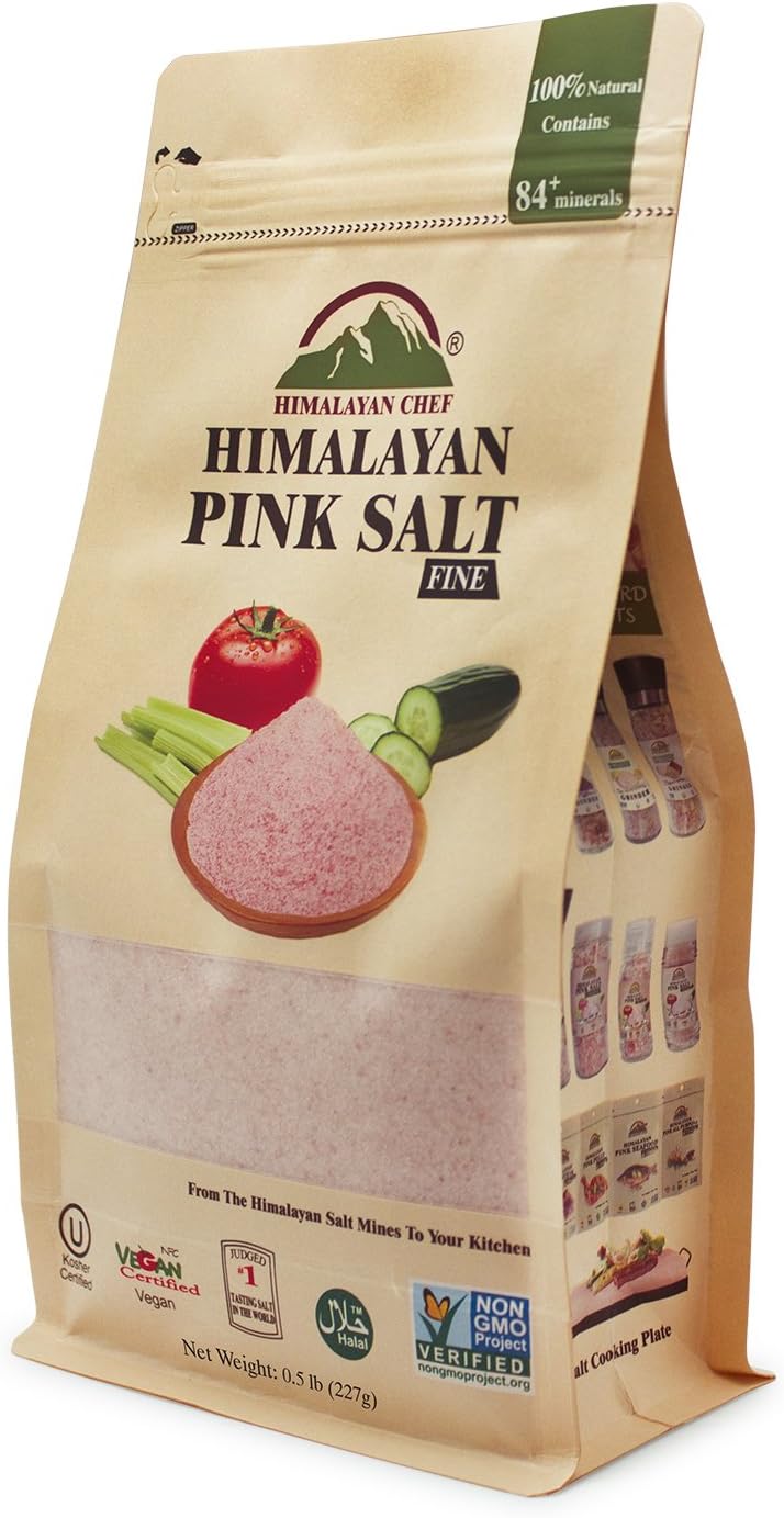 Amazon.com : A2Z Premier Solution Himalayan Pink Salt 100% Natural ...