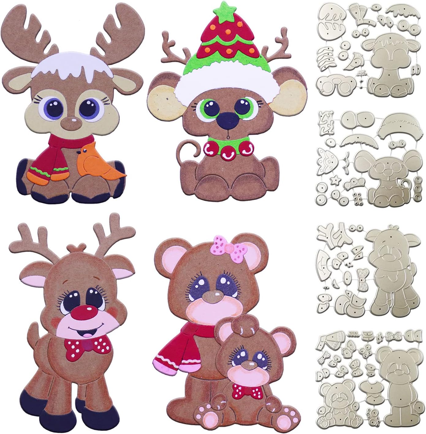 Amazon.com: Christmas Cookie Jar Metal Die Cuts Cutting Dies, Christmas ...