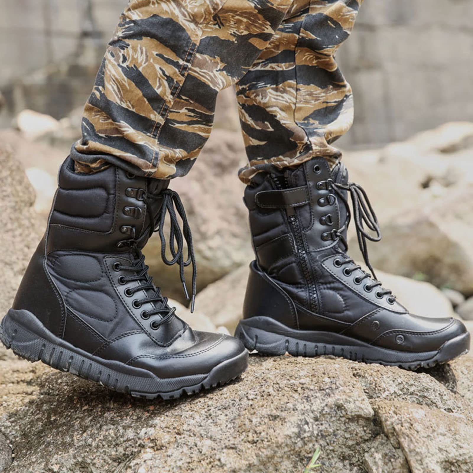 Special Forces Hiking Boots Byte Legend High Top Military Boots Men's