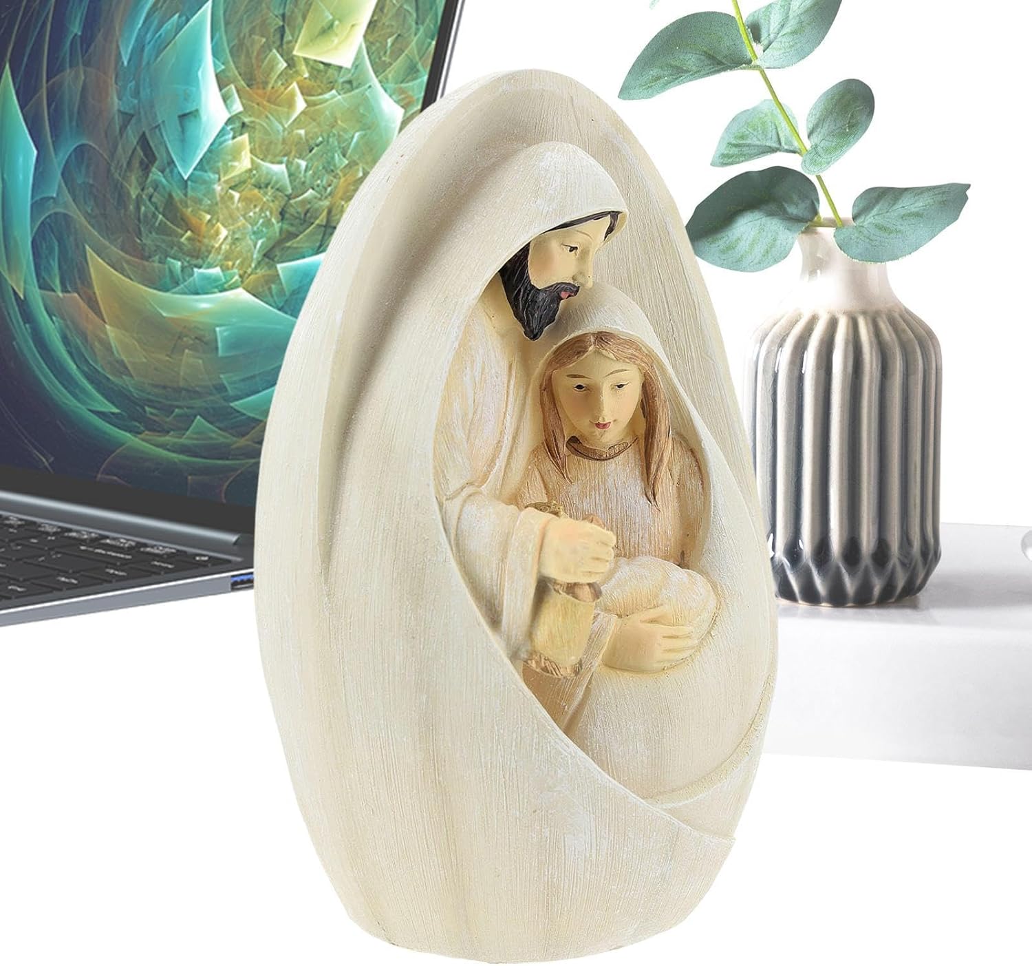 Amazon.com: Nativity Figurines - Nativity Scene Figurines, Holy Family ...