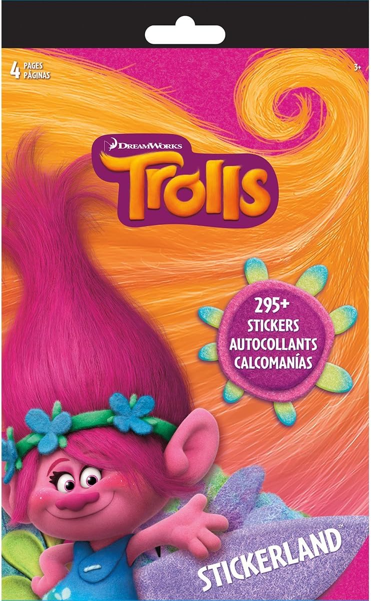 Amazon.com: Trolls Stickers Bundle ~ Over 295 Reward Stickers Plus Door ...
