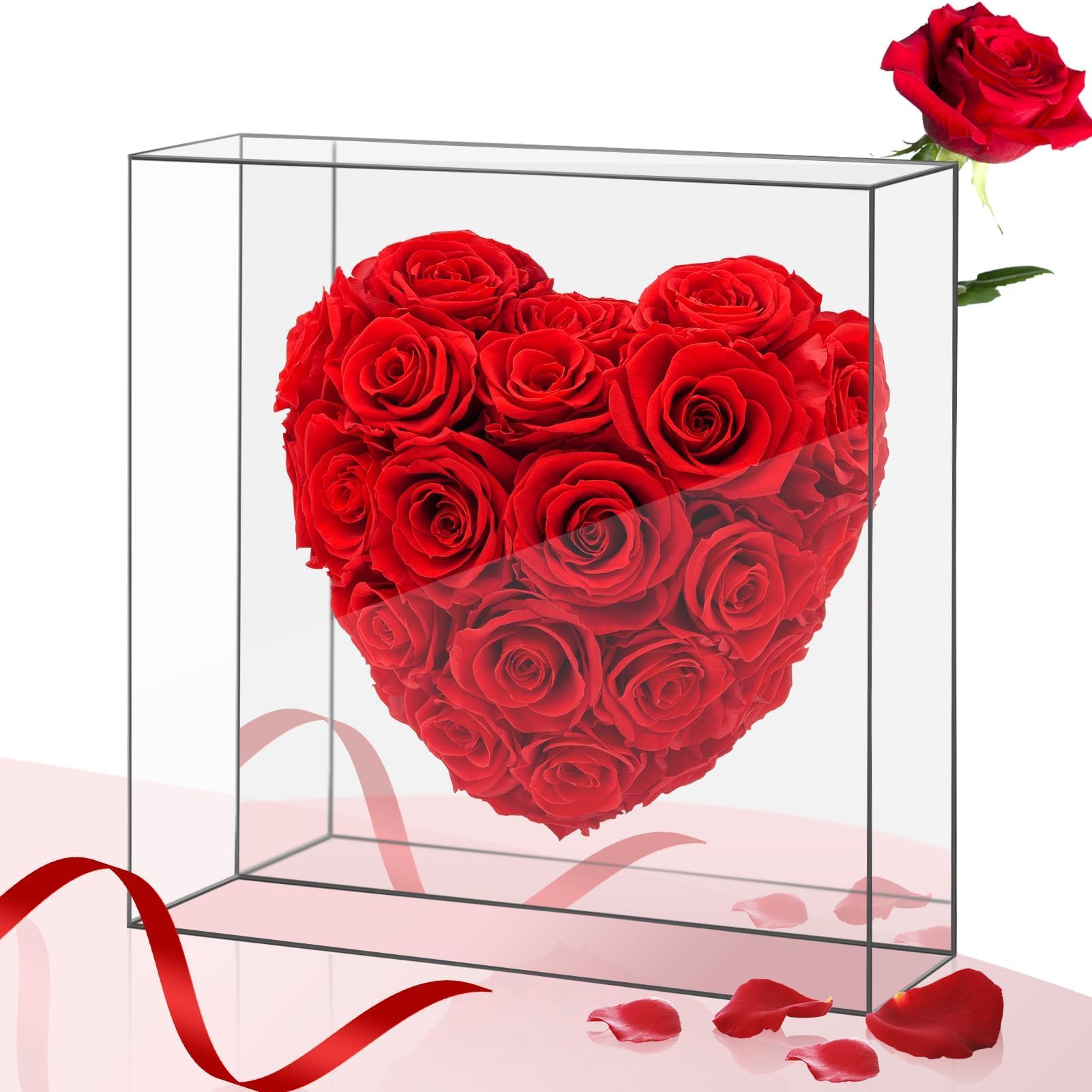 Amazon.com: Birthday Gifts for Women,24 PCS Preserved Flower Rose Gifts ...