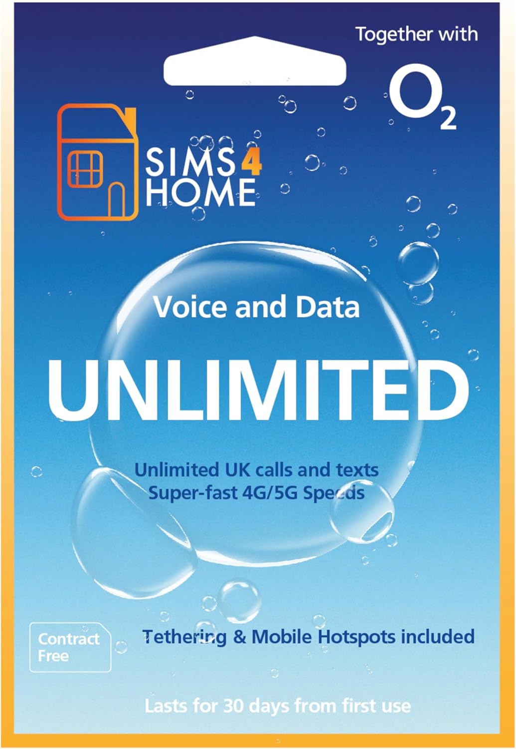 O2 Sim Card with Exclusive Offer - Unlimited 5G Data, Unlimited UK ...
