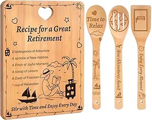 Amazon.com: Retirement Gift Set for Women 2025: Personalized Bamboo ...
