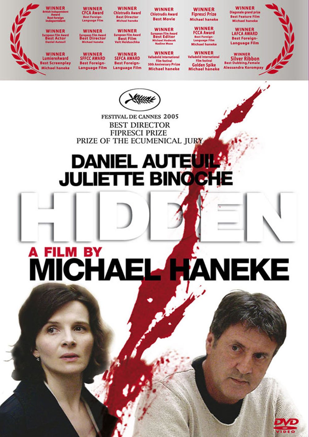 Hidden (Cache) [2005] Daniel Auteuil, Juliette Binoche (Eng Subs) [DVD] [2005]: Amazon.de: DVD ...