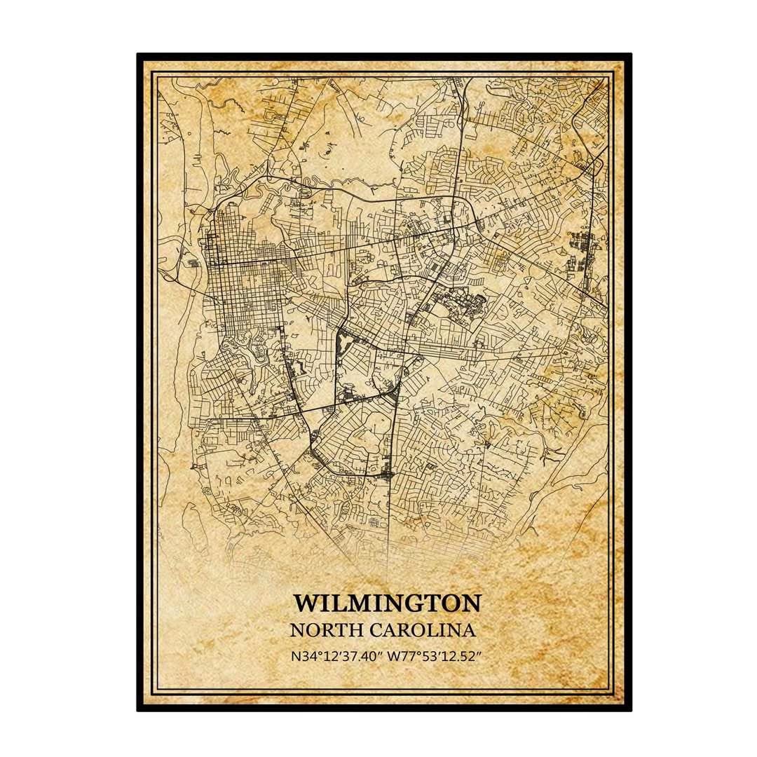Road Map Of Wilmington Nc